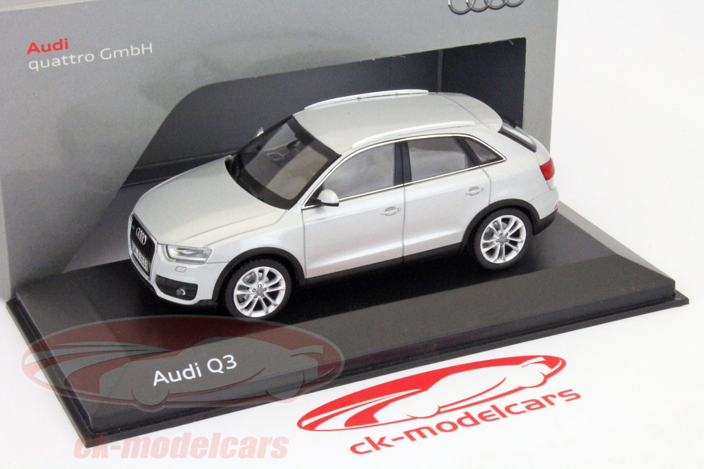 Schuco 1:43 Audi Q3 ice silver 5011103613 model car 5011103613 2150000558921