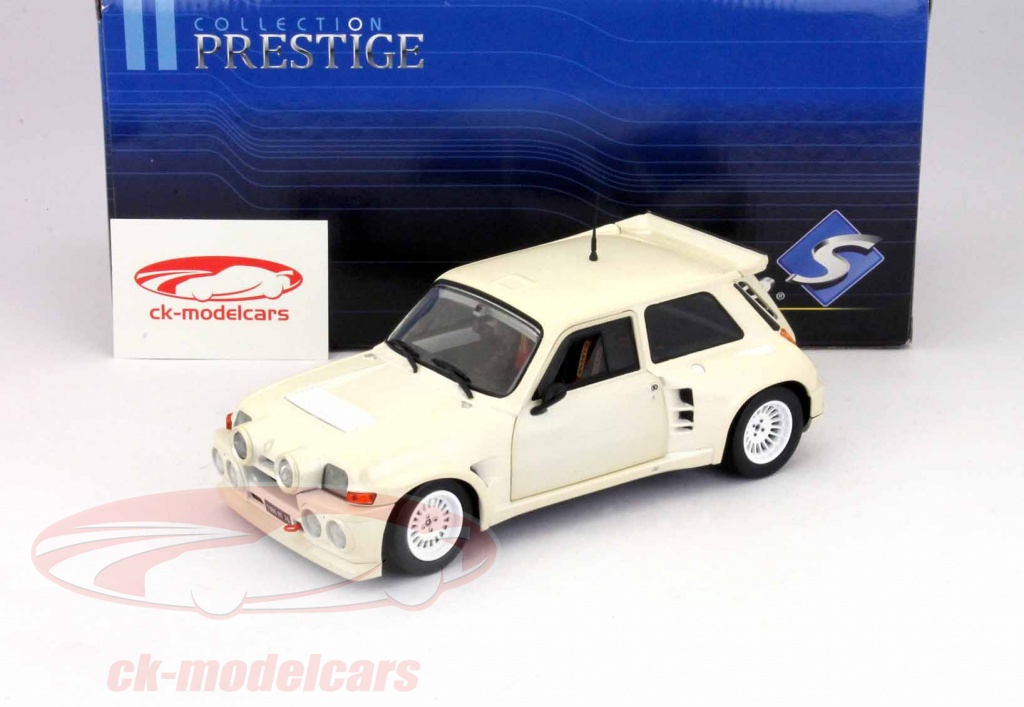 Solido 1:18 Renault R5 Maxi Turbo Plain Body Version weiß Modellauto ...