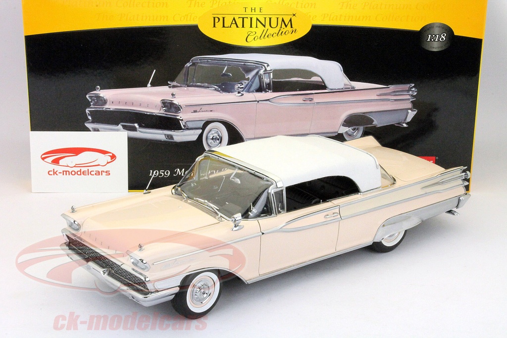Sun Star Models 1:18 Mercury Park Lane Closed Convertible Bj. 1959 weiß ...