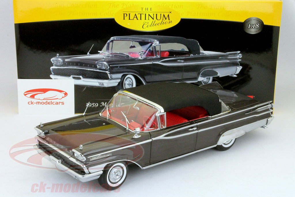Sun Star Models 1:18 Mercury Park Lane Closed Convertible black ...