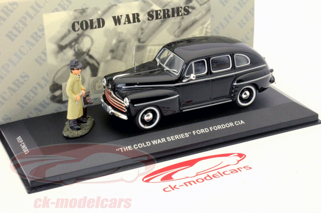 Ixo 1:43 Ford Fordor CIA The Cold War Series black REP CWS03 model car ...