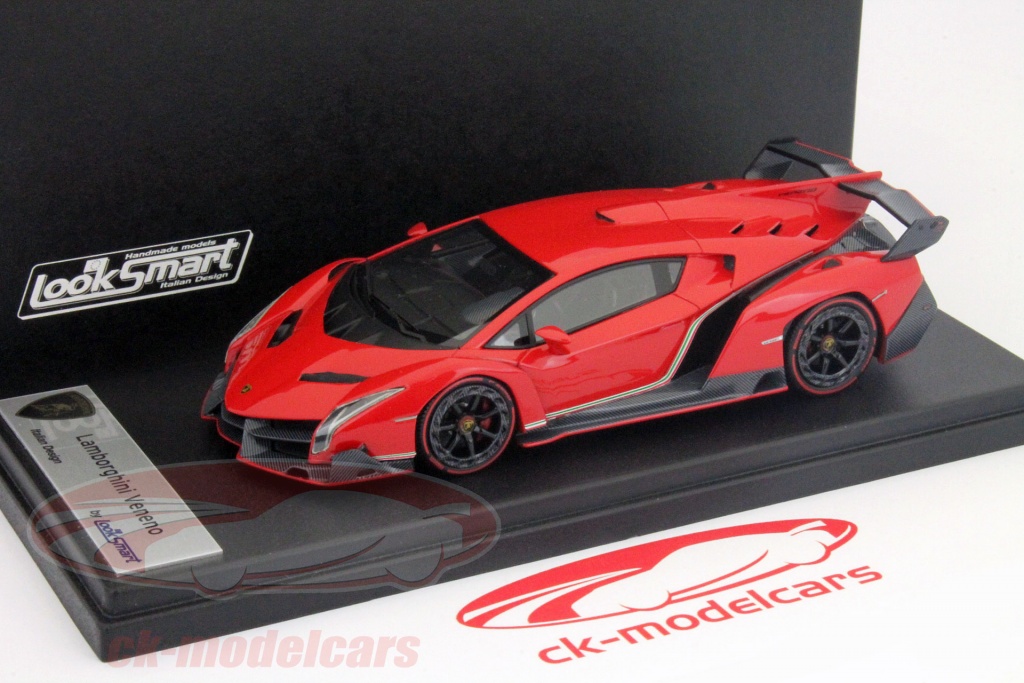 LookSmart 1:43 Lamborghini Veneno Geneva Motor Show 2013 red LS409D ...
