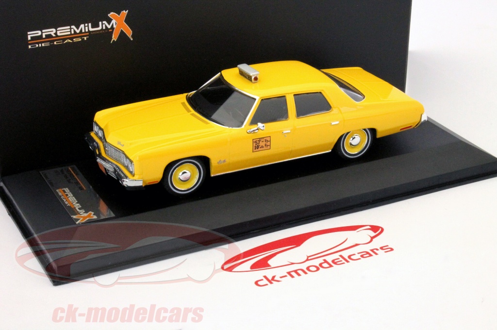 Premium X 1:43 Chevrolet Bel Air Taxi New York 1973 yellow PRD234 model ...