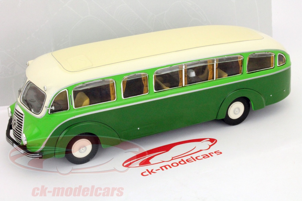 Premium Classixxs 1:43 Mercedes benz LO 3500 green beige 12327 model ...