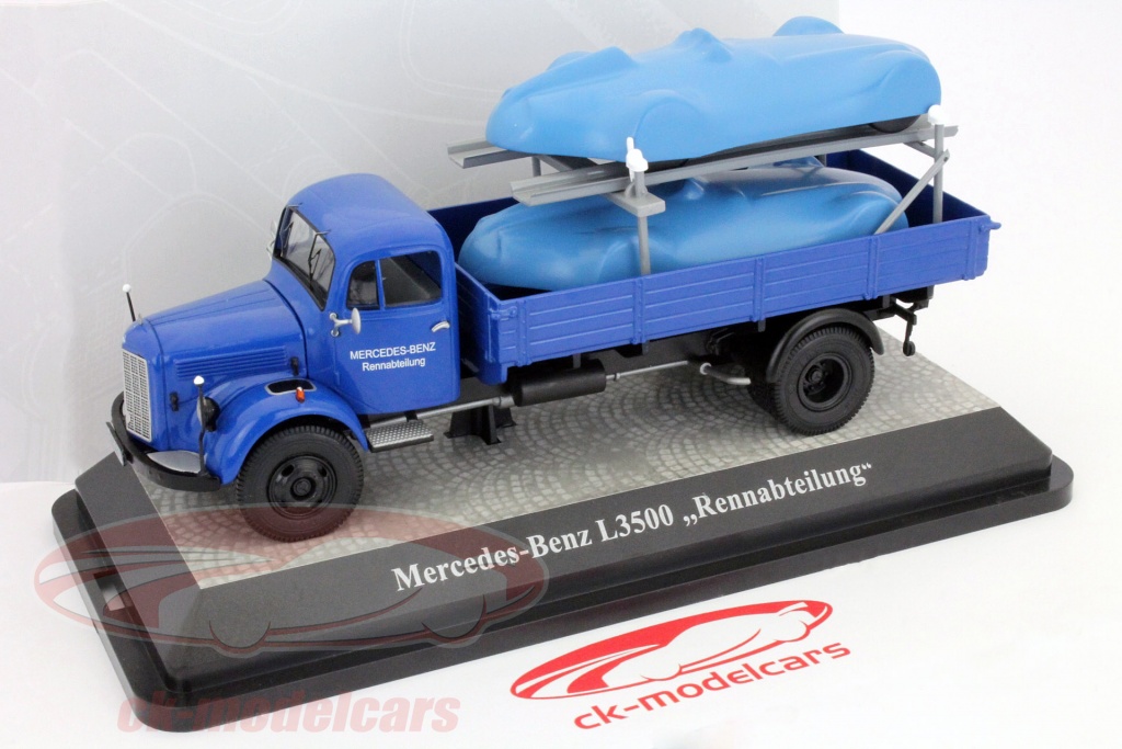 Premium Classixxs 1:43 Mercedes Benz L3500 platform truck racing ...