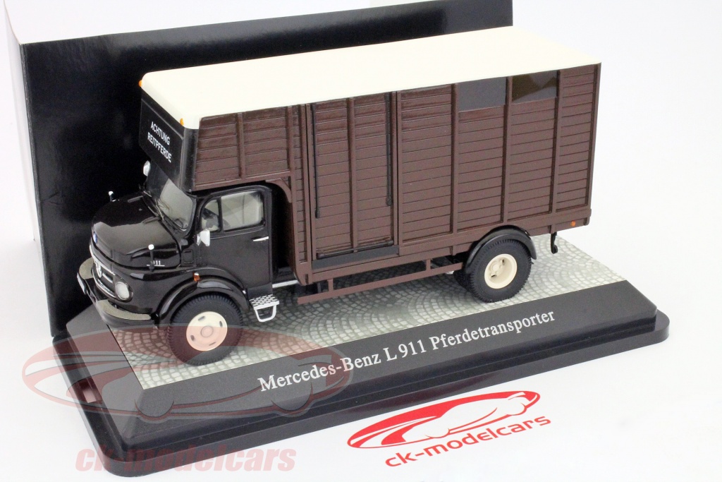 Premium Classixxs 1:43 Mercedes Benz L911 horsebox PCL18250 modèle ...