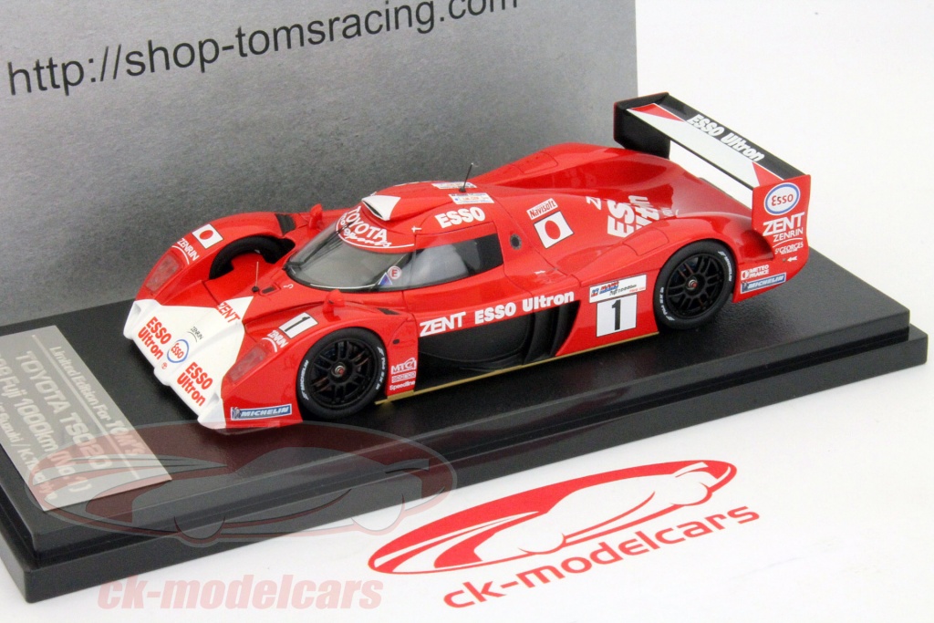HPI 1:43 Toyota TS020 #1 1999 1000 km Fuji Katayama, Suzuki, Tsuchiya ...