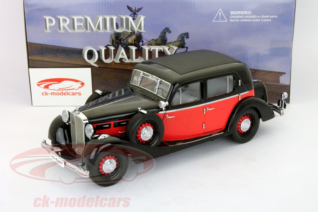 Signature Models 1:18 Maybach SW 35 year 1935 with Hardtop black / red ...