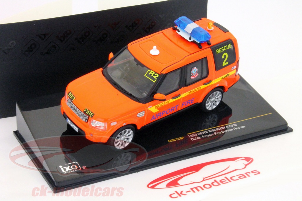 Ixo 1:43 Land Rover Discovery 4 Year 2010 Dublin Airport Fire MOC136P ...