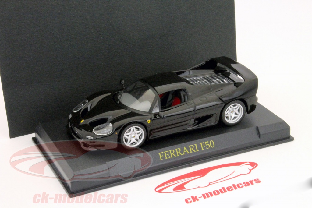 Altaya 1:43 Ferrari F50 Baujahr 1997 schwarz Ixo 90122 Modellauto 90122