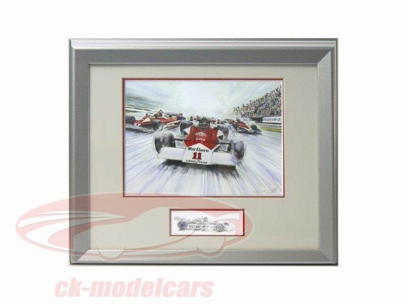 Picture: James Hunt McLaren Ford M23 #11 GP Fuji Formula 1 1976 Format ...