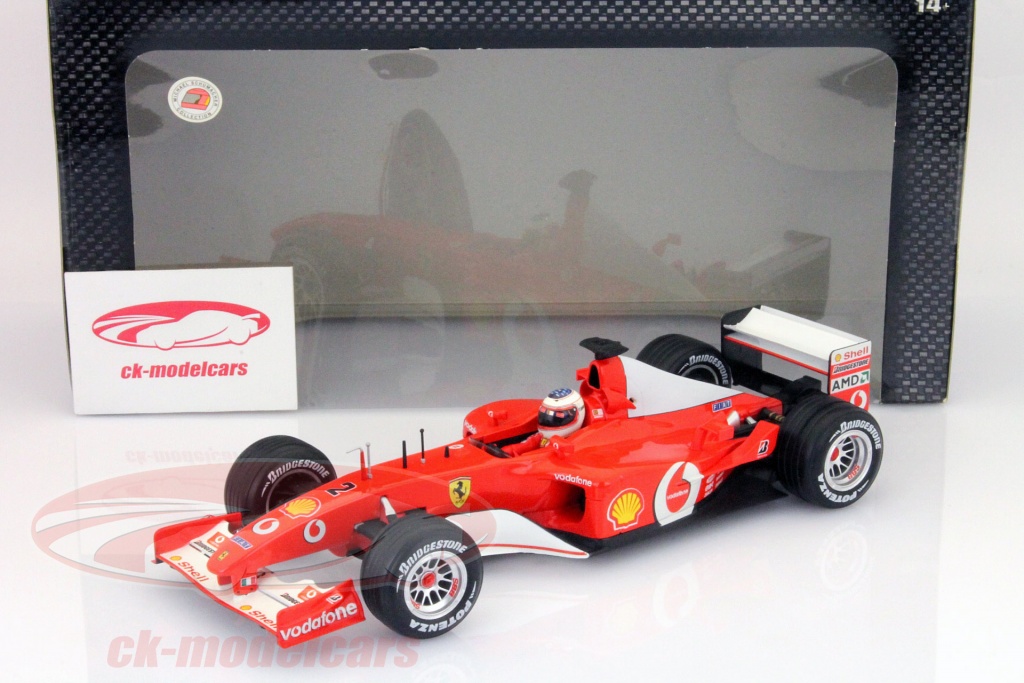 HotWheels 1:18 Rubens Barrichello Ferrari F2002 #2 Formula 1 2002 54627 ...