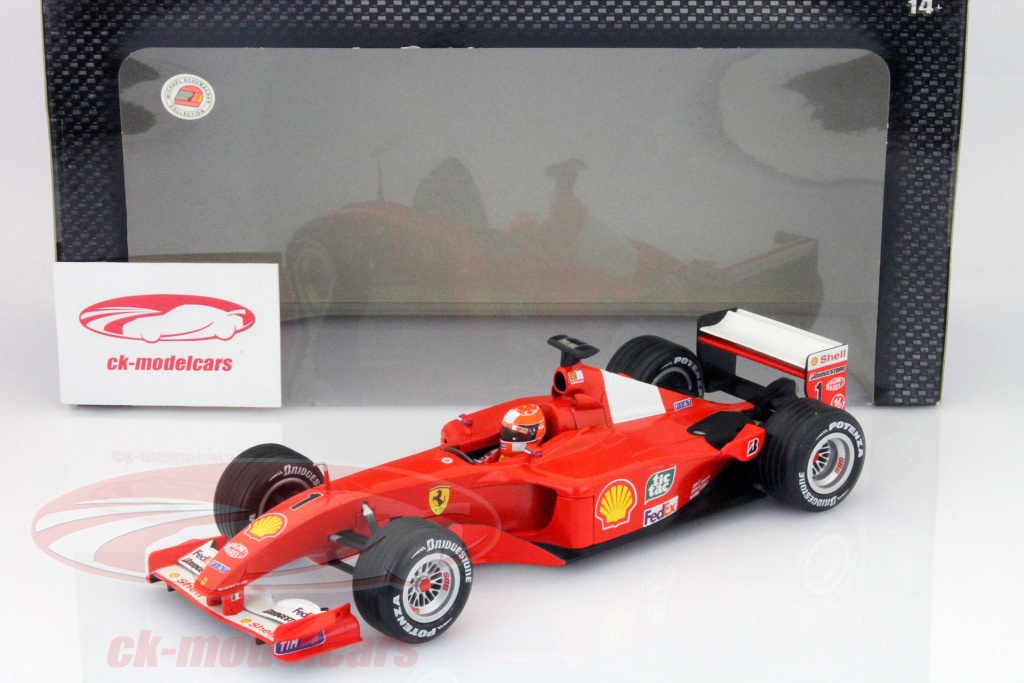 HotWheels 1:18 Michael Schumacher Ferrari F2001 #1 Weltmeister Formel 1 ...
