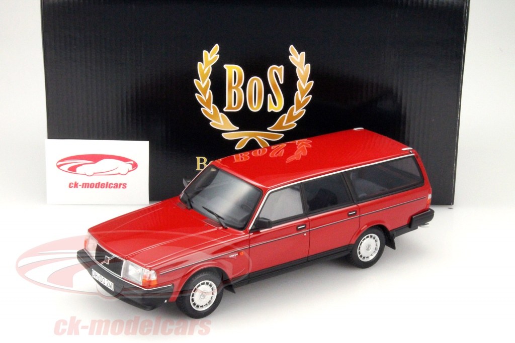 BoS-Models 1:18 Volvo 240 GL station wagon red BOS011 model car BOS011 ...