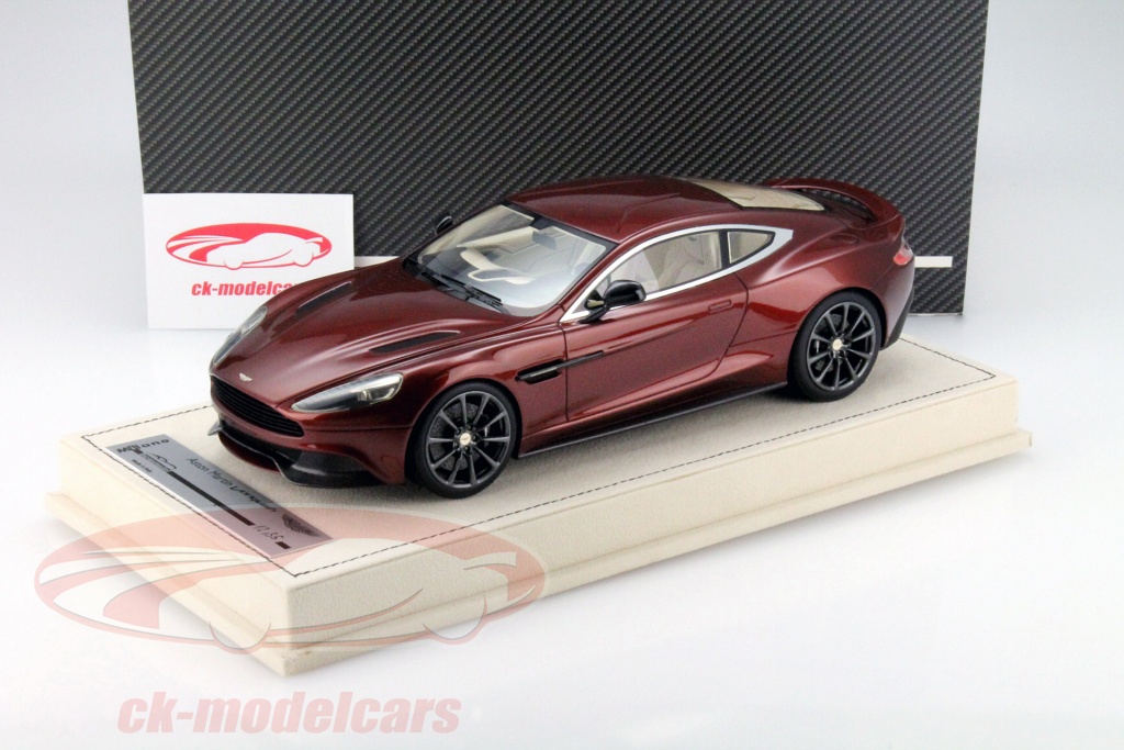 Tecnomodel 1:18 Aston Martin Vanquish Year 2013 red T18-MI 02AB model ...