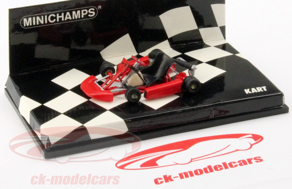 Minichamps 1:43 Go Kart 红 430090001 模型 汽车 430090001 4012138036352
