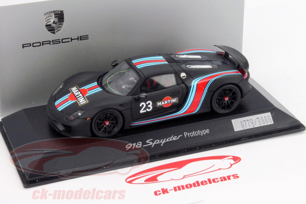 Spark 1:43 Porsche 918 Spyder Prototype #23 Martini Racing WAP 020 107 ...
