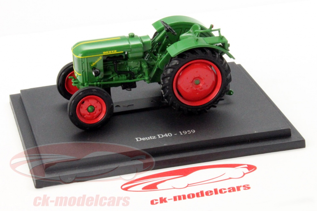 Altaya 1:43 Deutz D40 Tractor Year 1959 green G1073105 model car G1073105