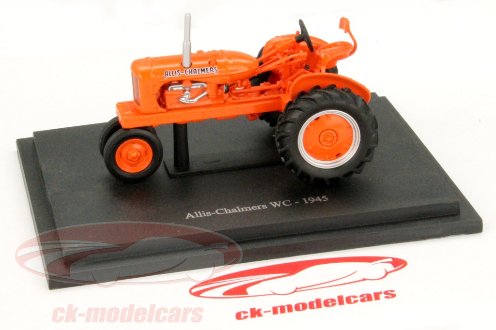 Altaya 1:43 Allis Chalmers WC Tractor Year 1945 orange G1073055 model ...