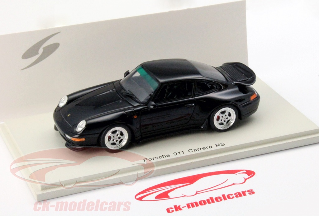 Spark 1:43 Porsche 911 (993) Carrera RS black PD04311012 model car ...