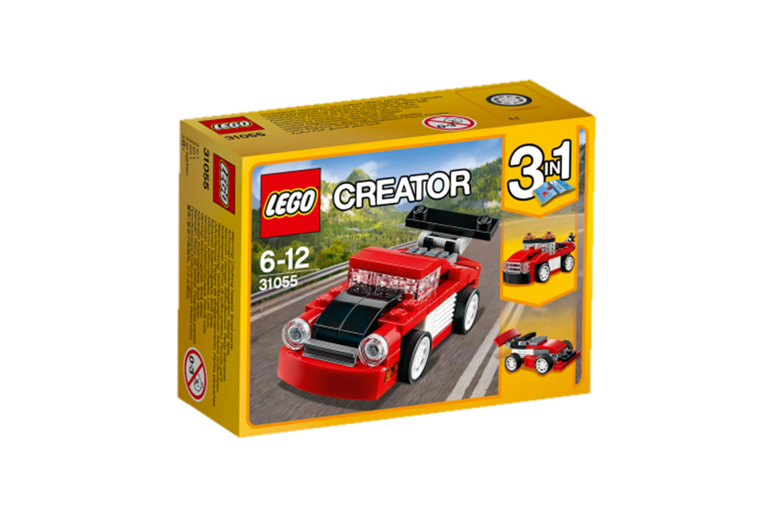 LEGO® Creator Roter Rennwagen red 31055 model car 31055 5702015867504