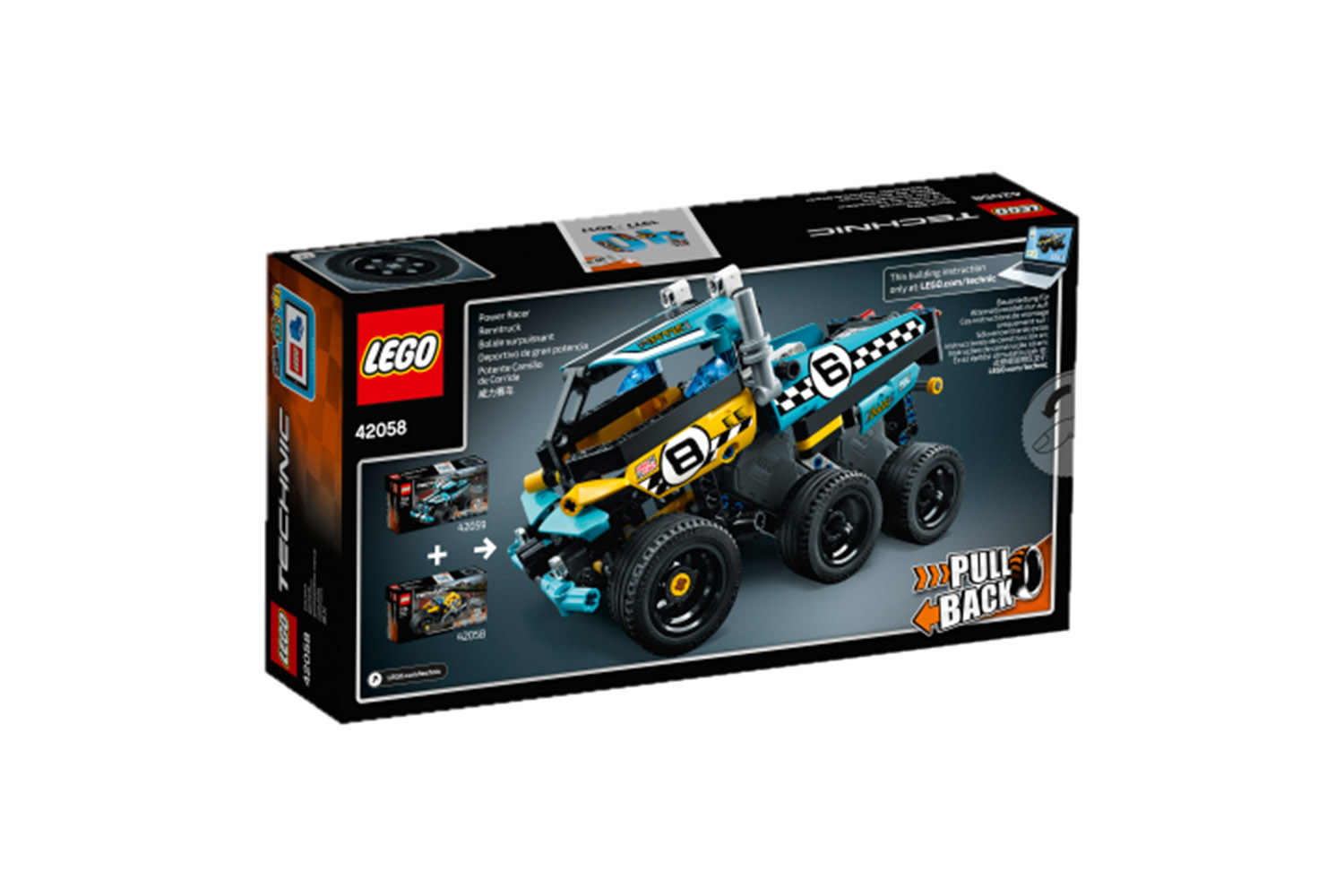 LEGO® Technic Stunt Bike 42058 model car 42058 5702015869454