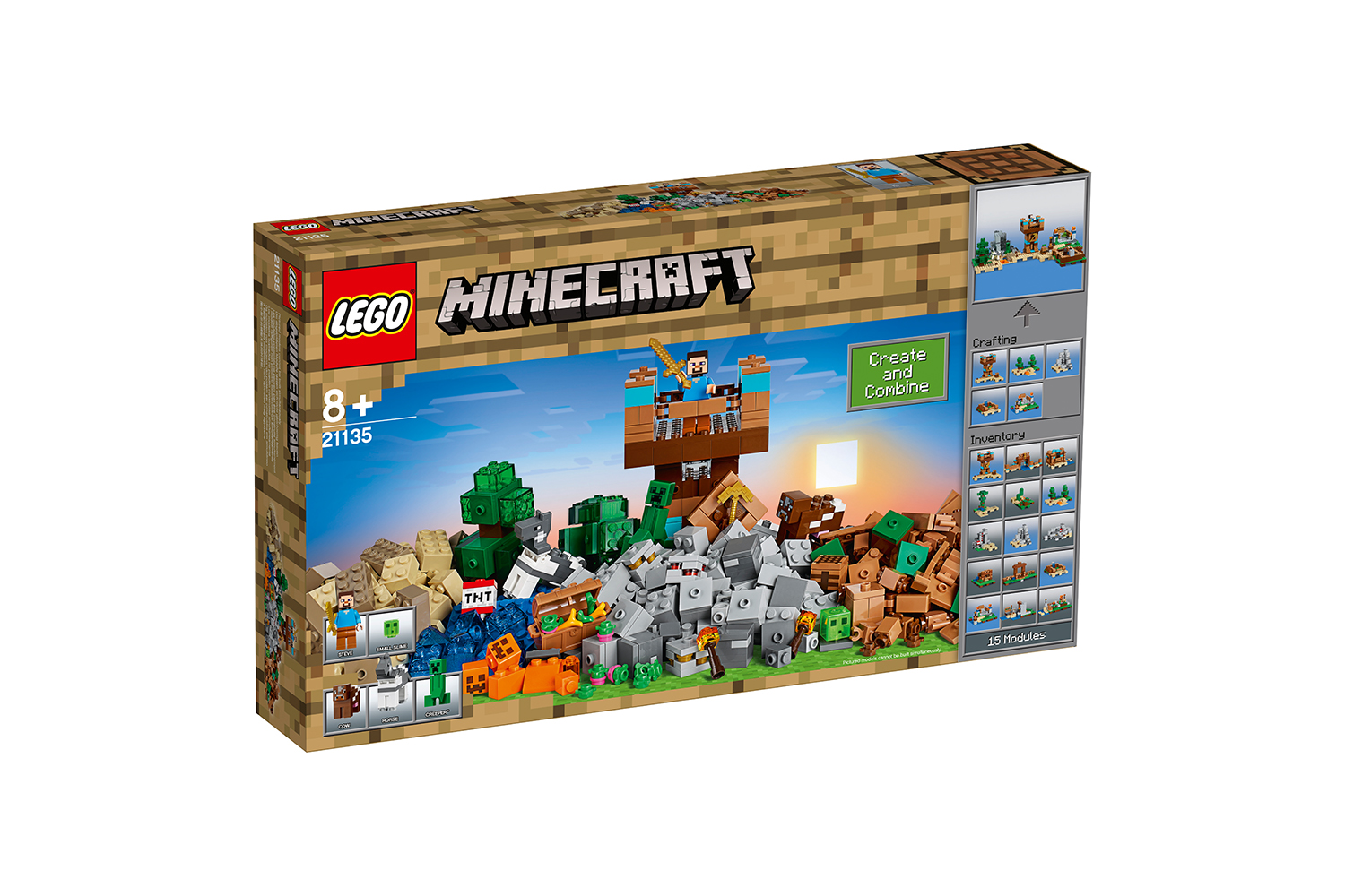 LEGO® Minecraft™ Die Crafting-Box 2.0 21135 model car 21135 5702015865197