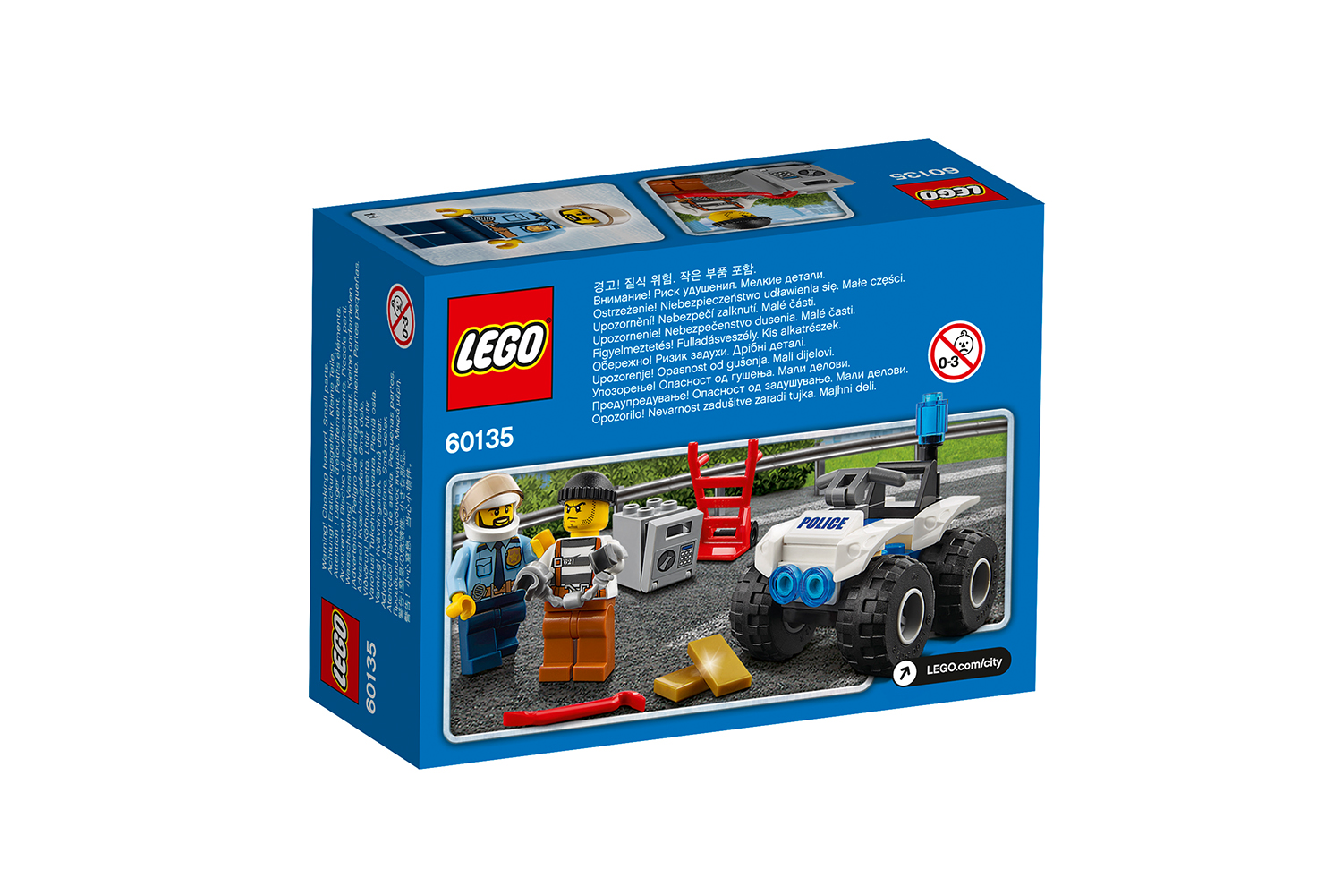 LEGO® City Gangsterjagd auf dem Quad 60135 model car 60135 5702015865203