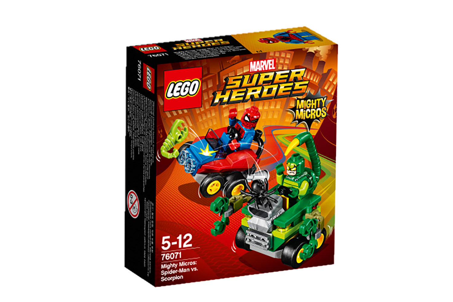 LEGO® Marvel Super Heroes Mighty Micros: Spider-Man vs. Scorpion 76071 ...