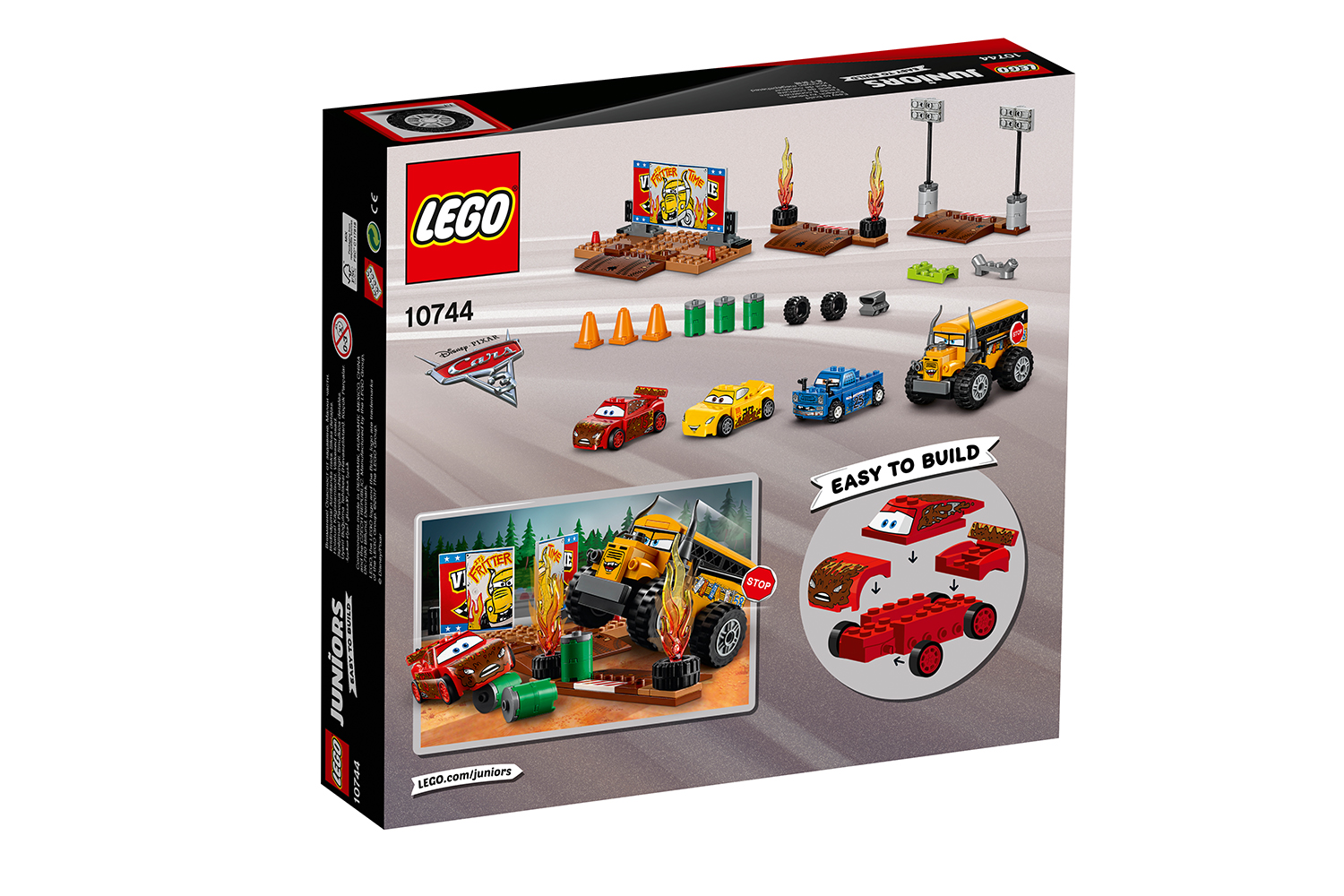 LEGO® Juniors Crazy 8 Rennen in Thunder Hollow 10744 model car 10744 ...