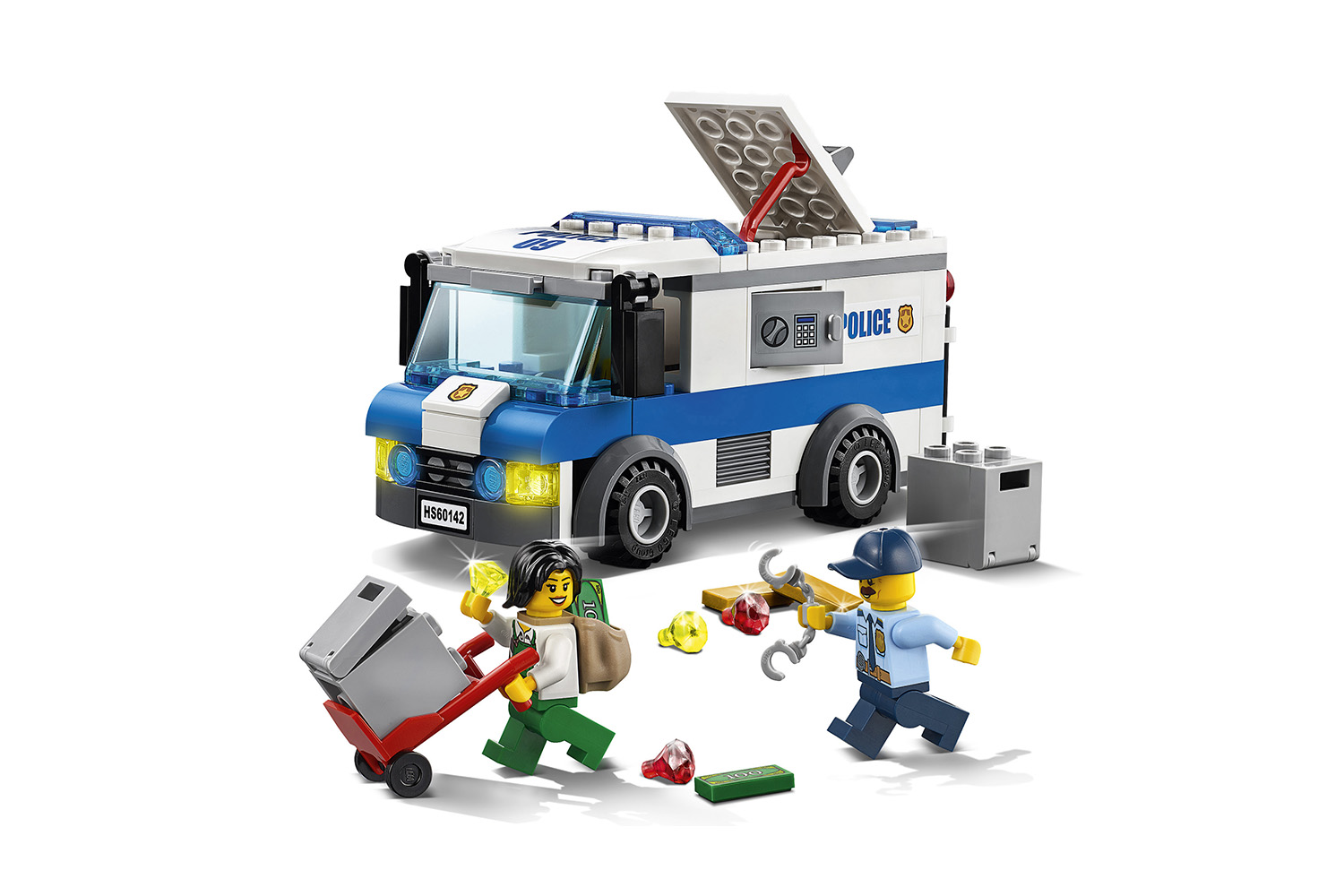 LEGO® City Geldtransporter 60142 model car 60142 5702015865661