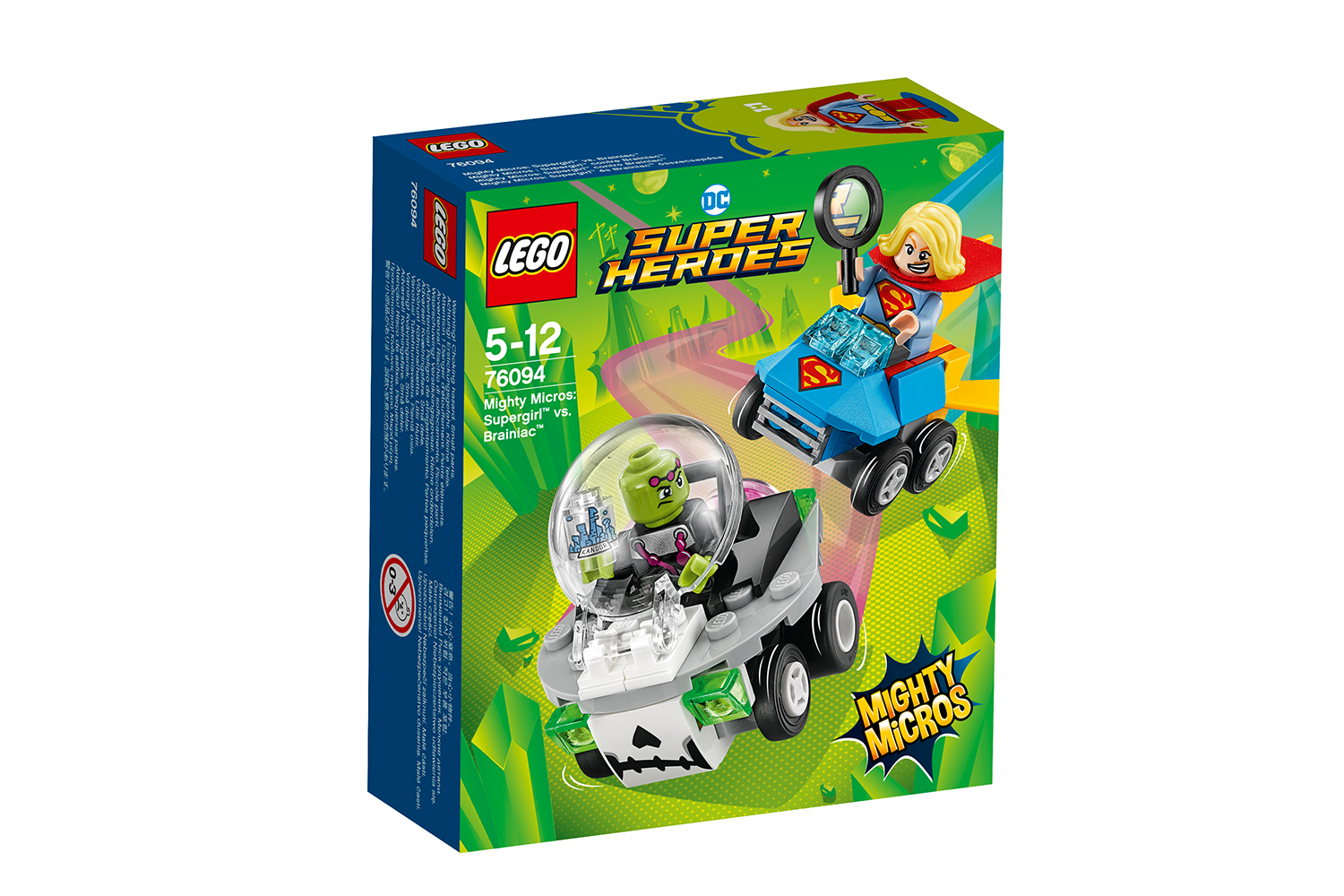 LEGO® DC Comics Super Heroes Mighty Micros: Supergirl™ vs. Brainiac ...