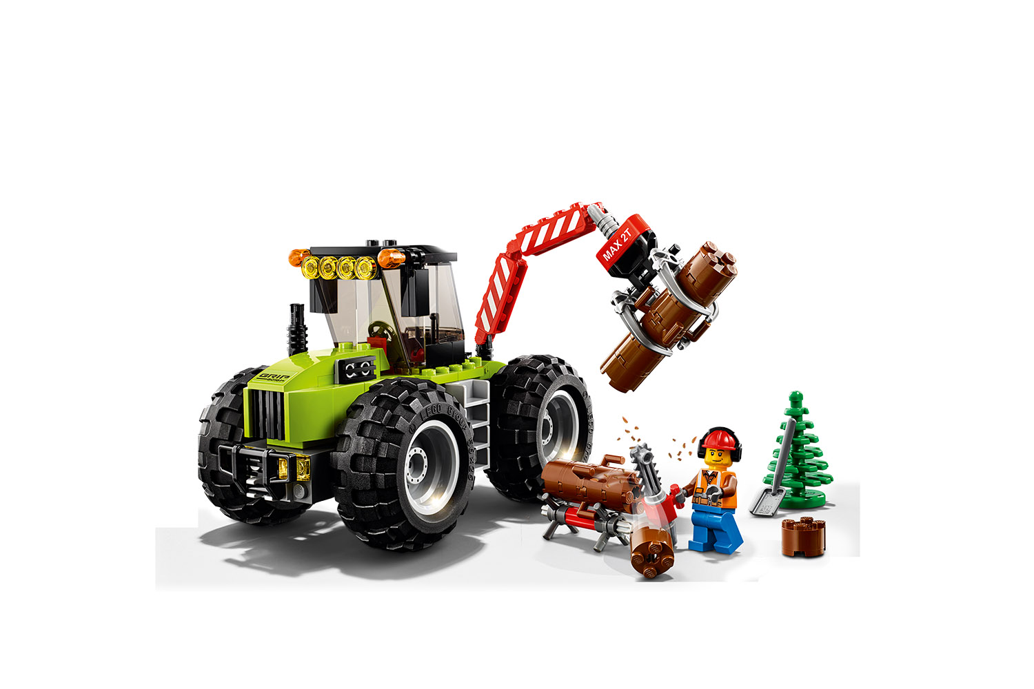 LEGO® City Forsttraktor 60181 model car 60181 5702016077506