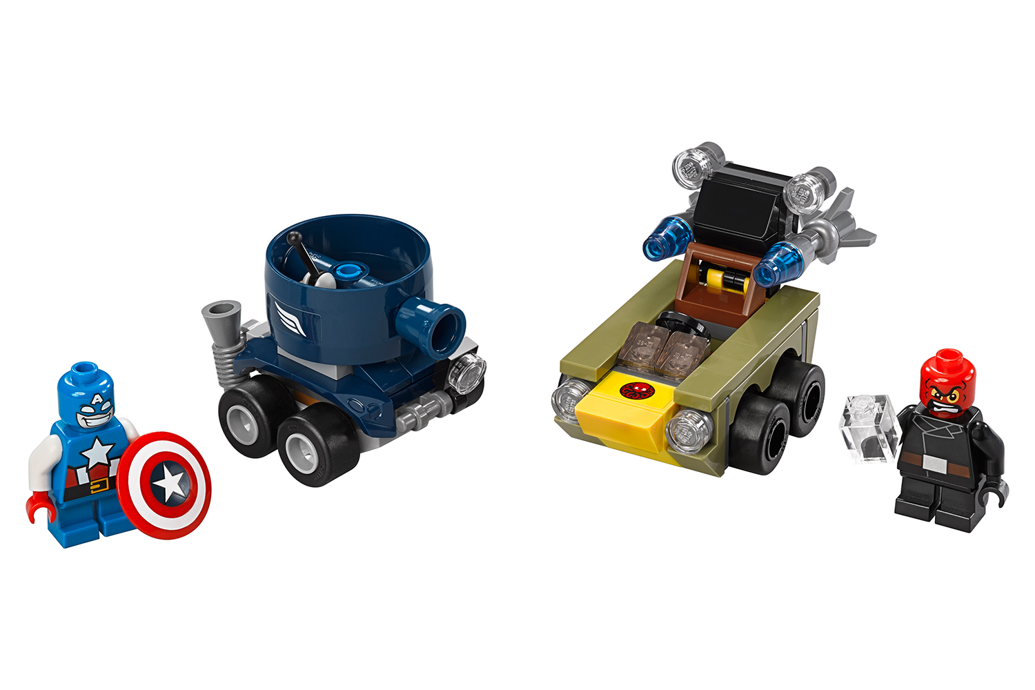 LEGO® Marvel Super Heroes Mighty Micros: Captain America vs. Red Skull ...